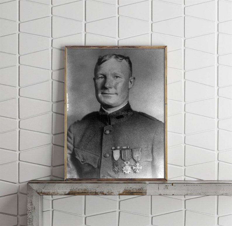Photo: Captain Samuel Woodfill1883-1951major in United - Etsy