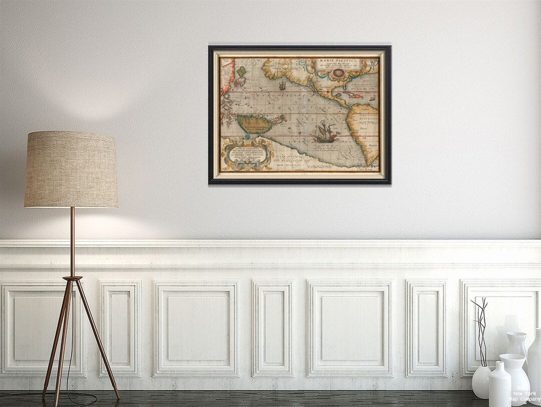 1612 Map Southeast Asia Australia New Guinea Maris - Etsy