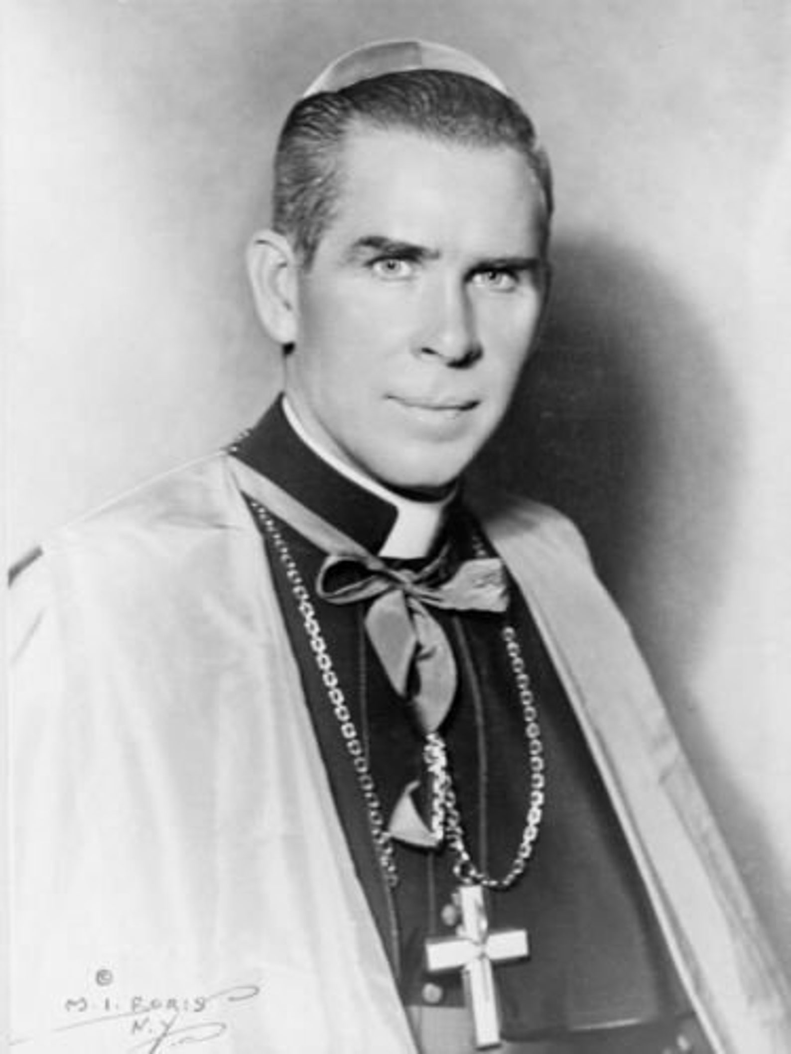Photo: Bishop Fulton J. Sheen Roman Catholic 1952 Historic | Etsy
