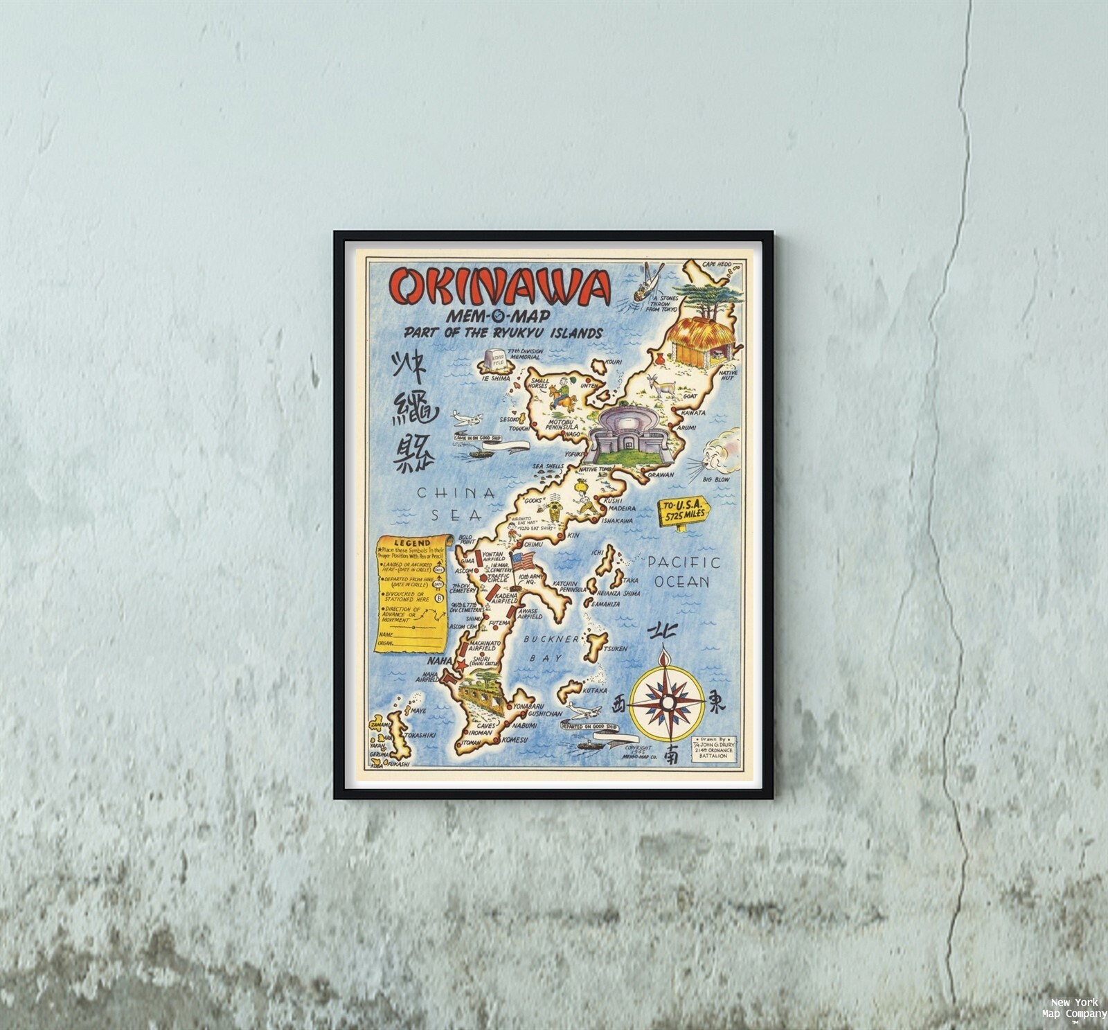Ryukyu Islands Map