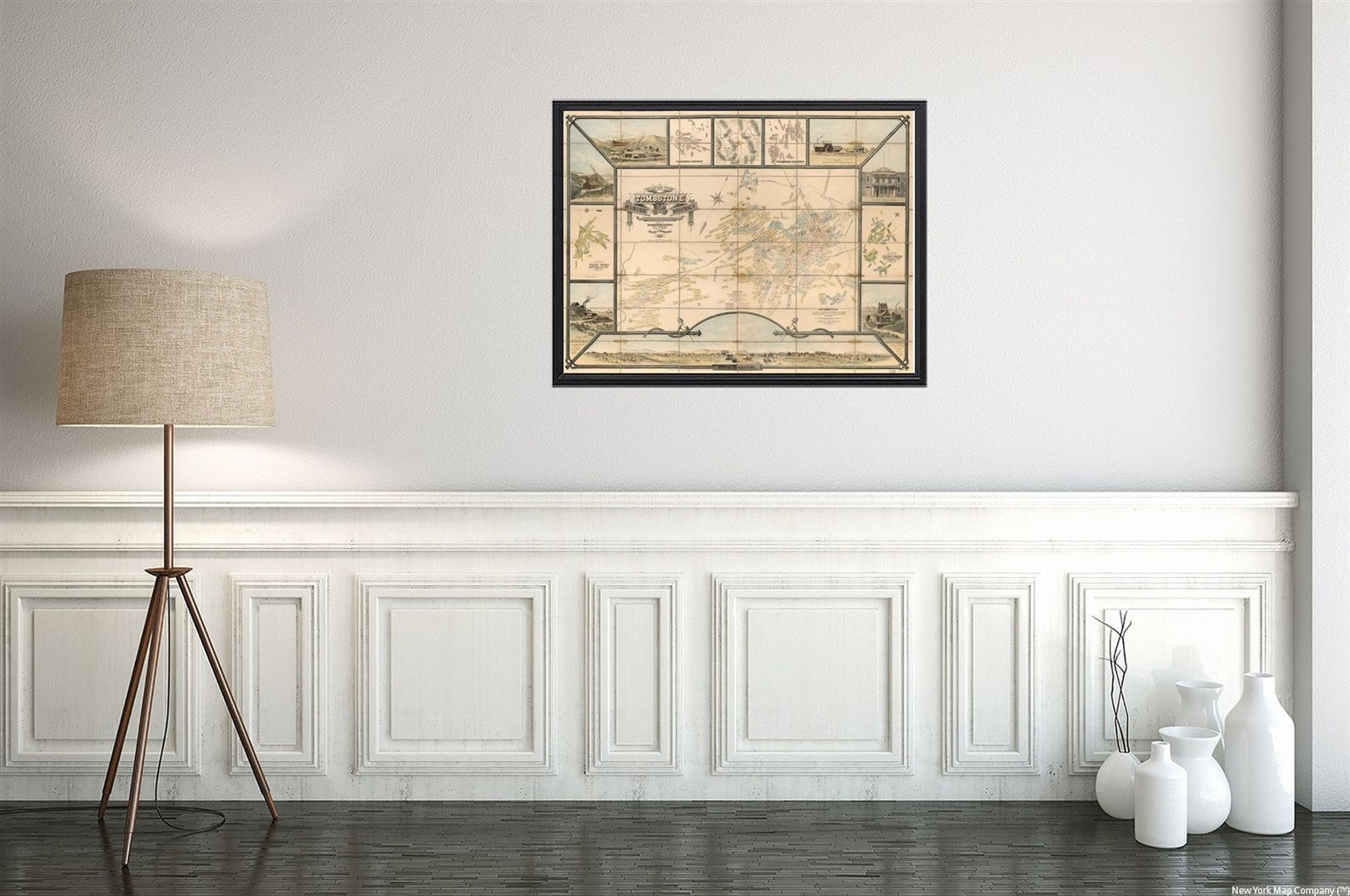 Map 1881 Map of the Tombstone Mining District: Cochise Co. | Etsy