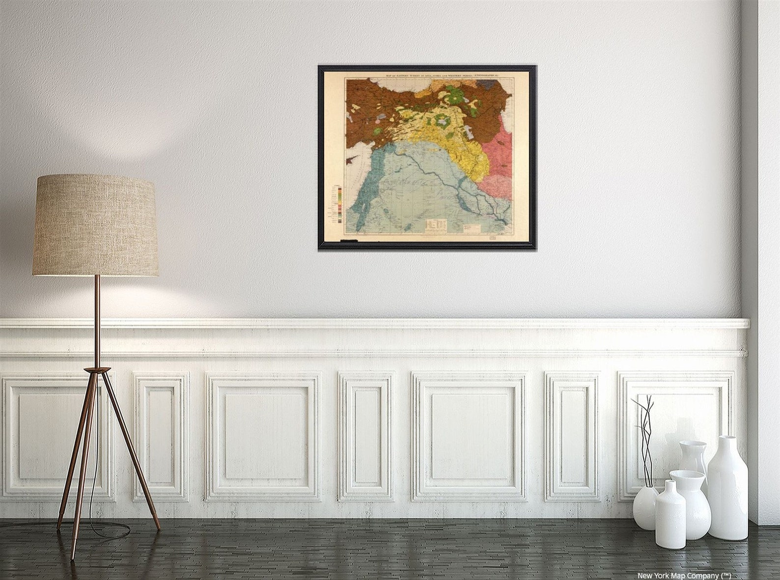 Map 1910 Map of Eastern Turkey in Asia Syria and Western | Etsy