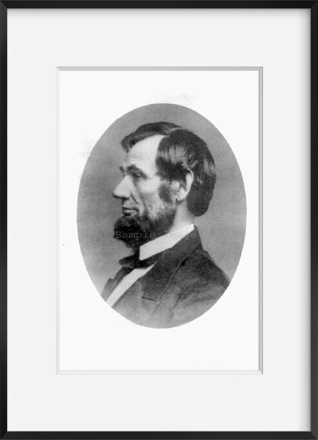 1911 Photo President Abraham Lincoln Profile Bust May 16 - Etsy