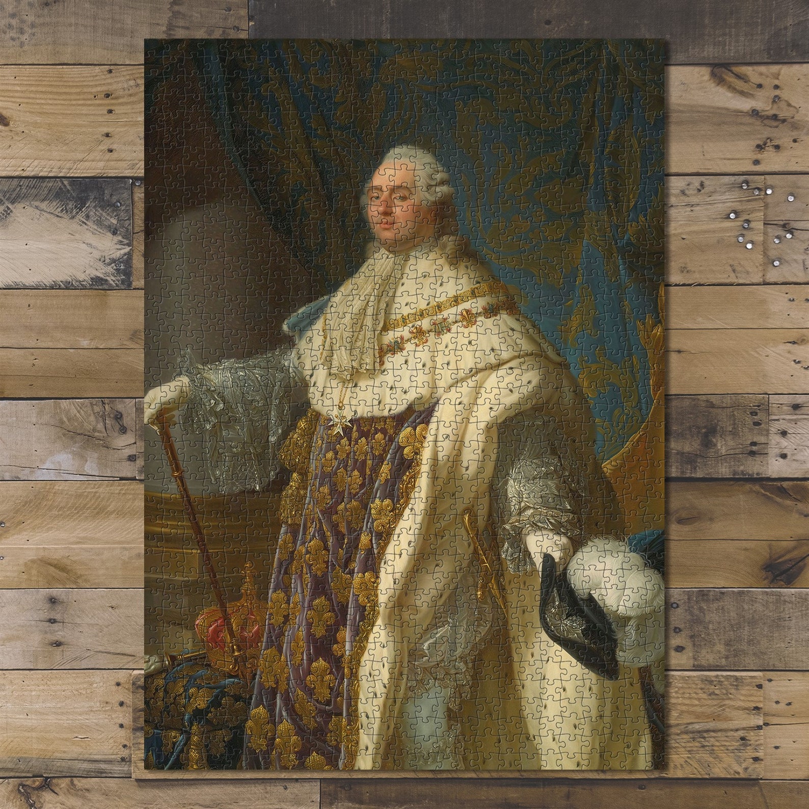 1000 Piece Puzzle Portrait of Louis XVI of France in - Etsy