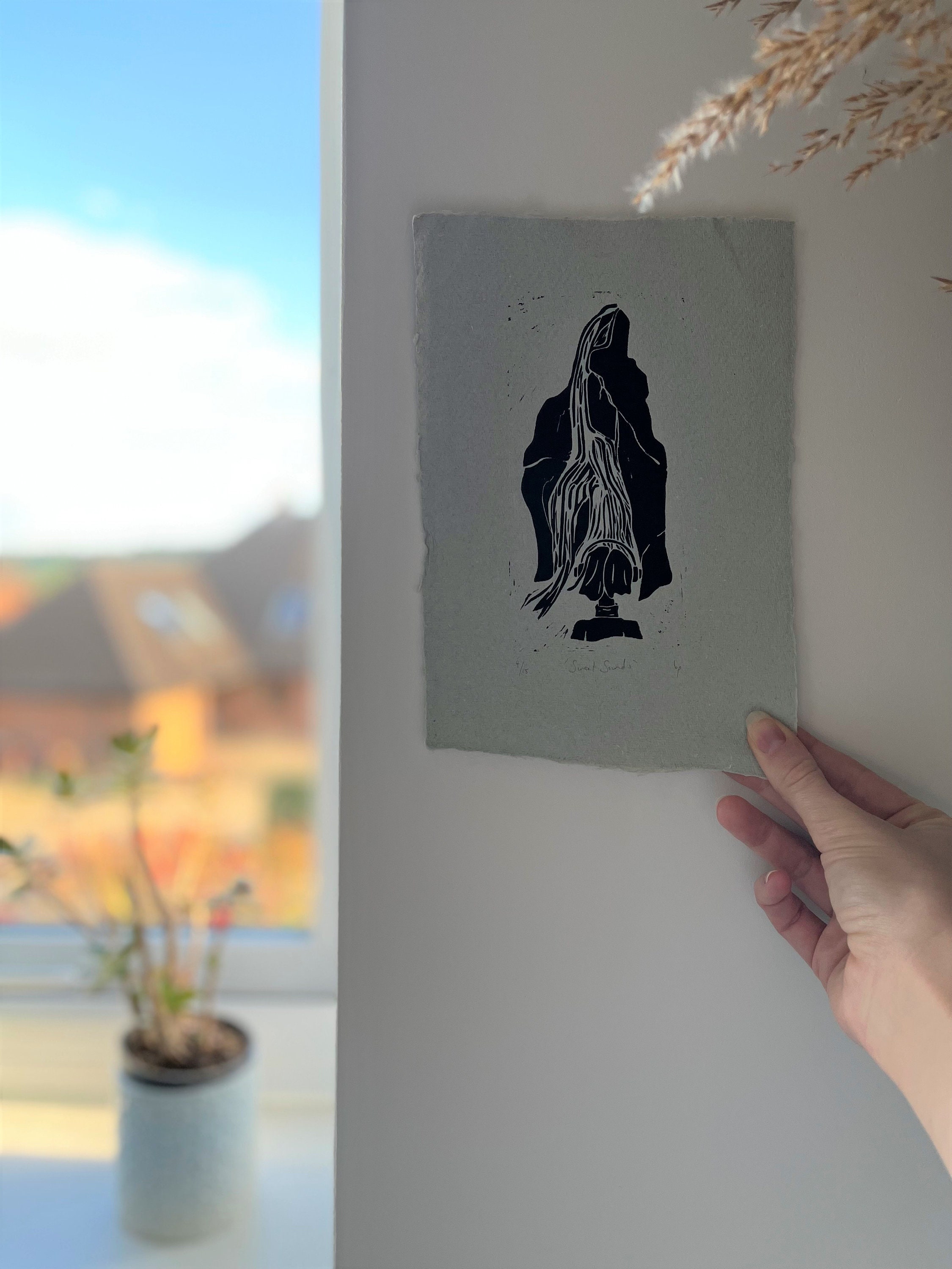 Impresión Lino original - Linograbado en cascada de edición limitada ...