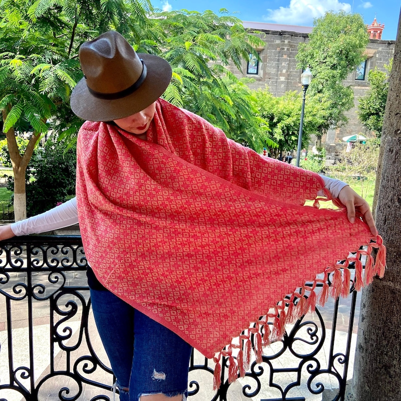 Mexico Silk Scarf - Etsy
