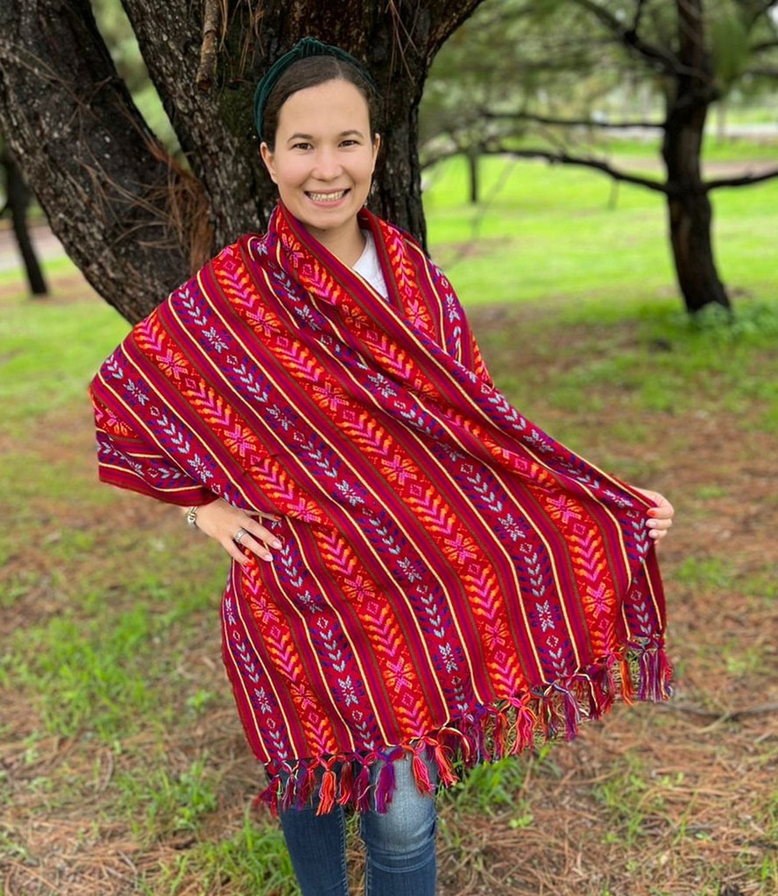 Traditional Mexican Rebozo. Fashion Rebozo. Lightweight - Etsy
