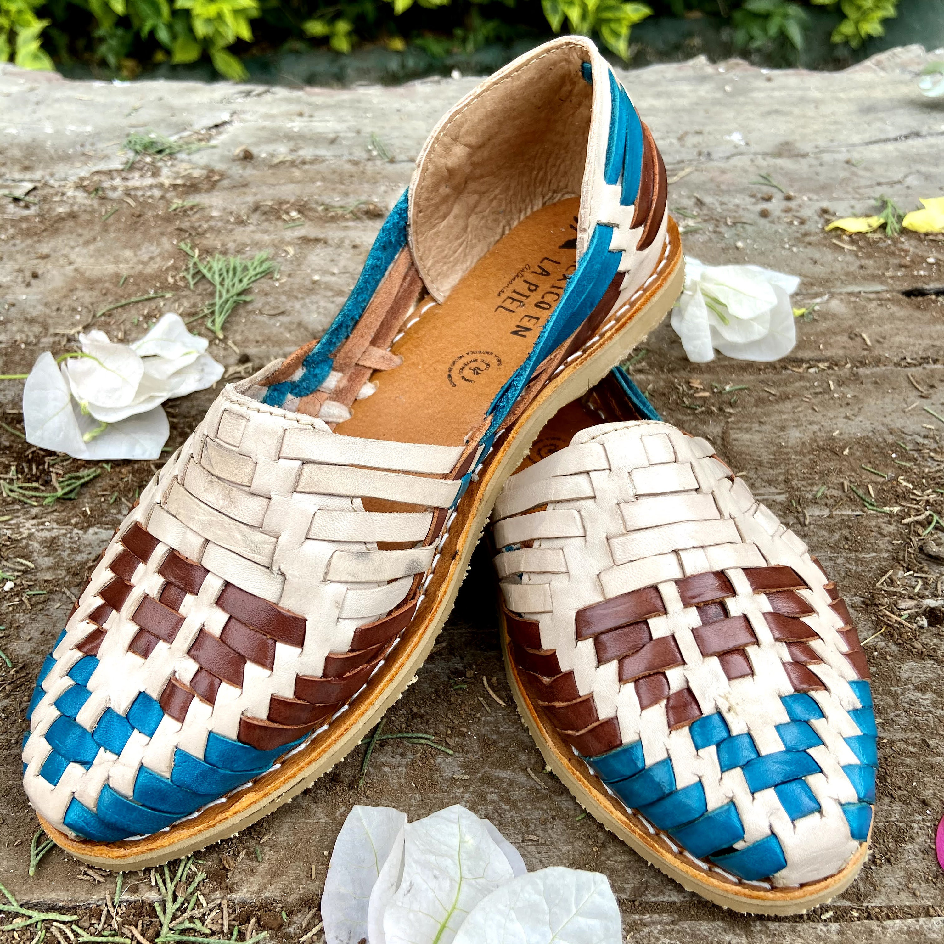 Mexican LEATHER SANDALS Huaraches. Mexican Leather Shoes. Huarache ...