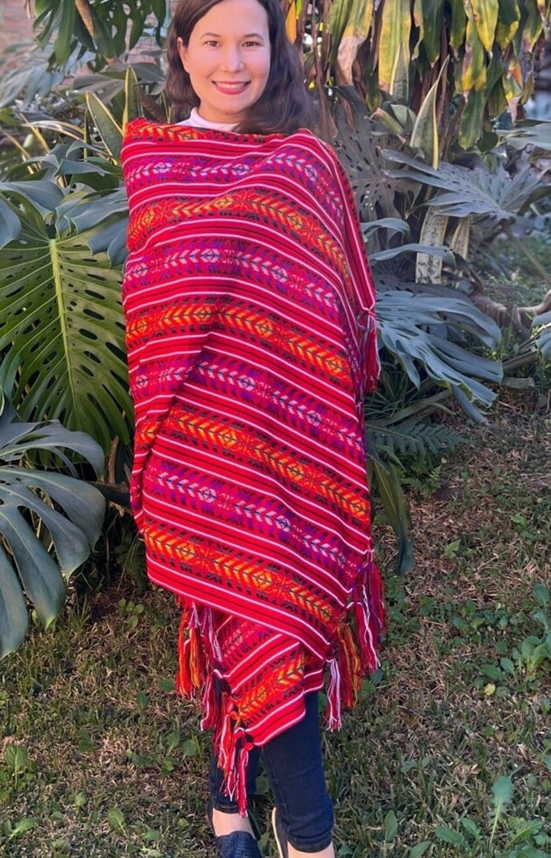Traditional Mexican Rebozo. Fashion Rebozo. Lightweight Mexican Shawl ...