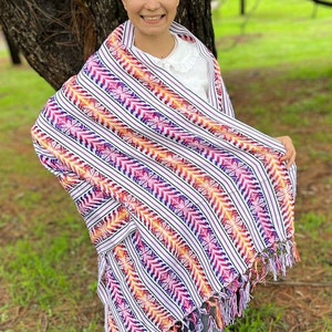 Traditional Mexican Rebozo. Fashion Rebozo. Lightweight Mexican Shawl ...