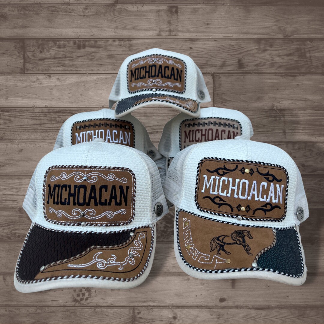 MICHOACAN MEXICAN Cowboy CAP, Mexican Gifts, Mexican Art, Cowgirl ...