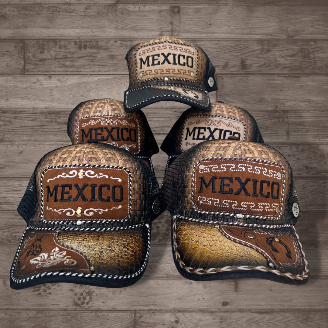 MEXICO Cowboy CAP, Mexican Gifts, Mexican Art, Cowgirl Trucker Cap. - Etsy