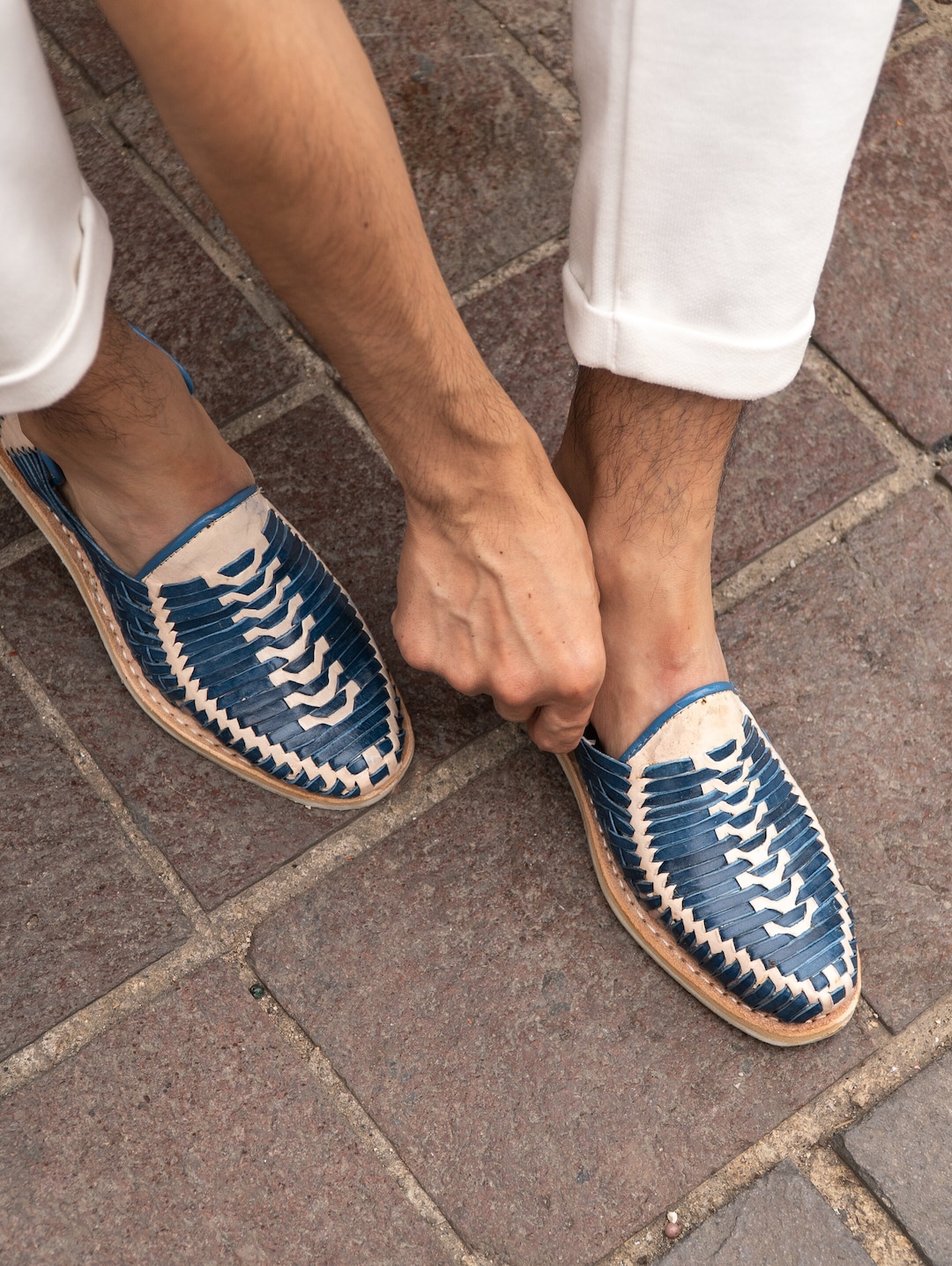 Handmade Mexican Leather Slip-on Shoes for Men – Escalera Design ...