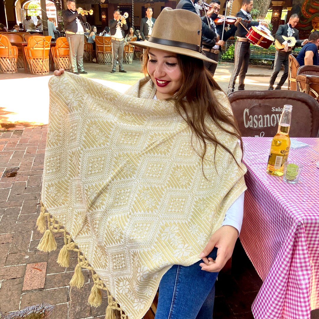 TRADITIONAL MEXICAN Shawl REBOZO. Mexican Gifts. Modern Rebozos. Light ...