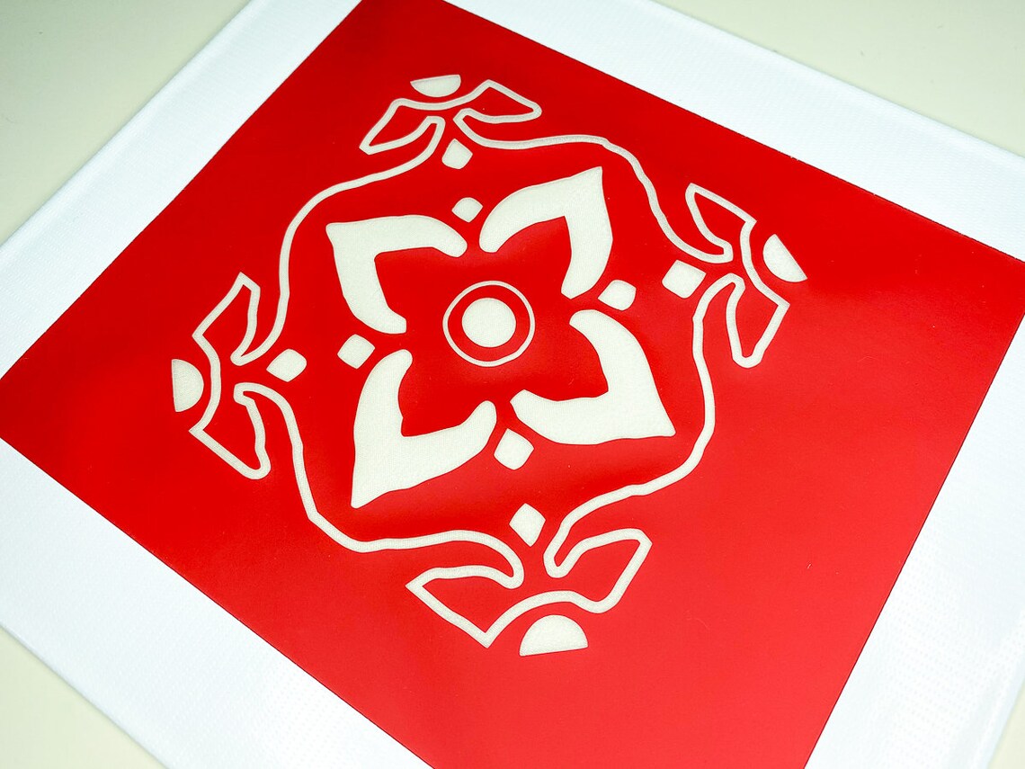 Reusable Hand Drawn Silk Screen Stencil - Repeating Pattern Collection ...