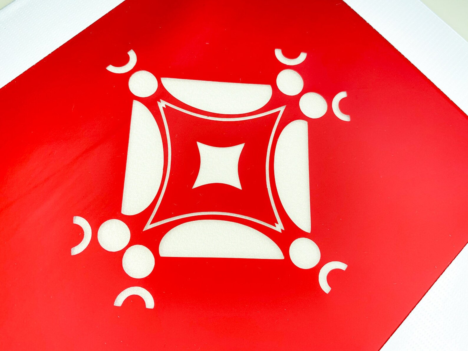 Reusable Hand Drawn Silk Screen Stencil - Repeating Pattern Collection ...