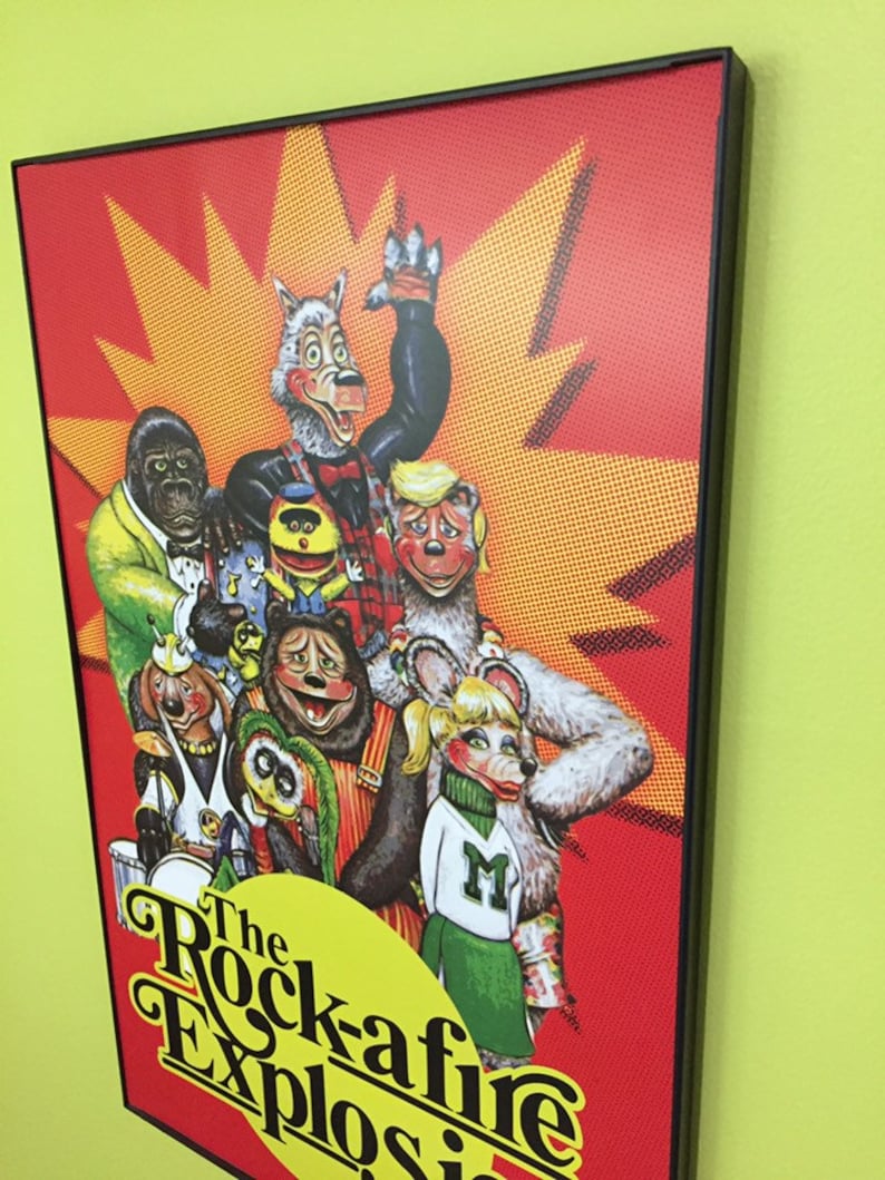 Rock-afire Explosion ® Officially Licensed Band Poster 11x17 Showbiz ...