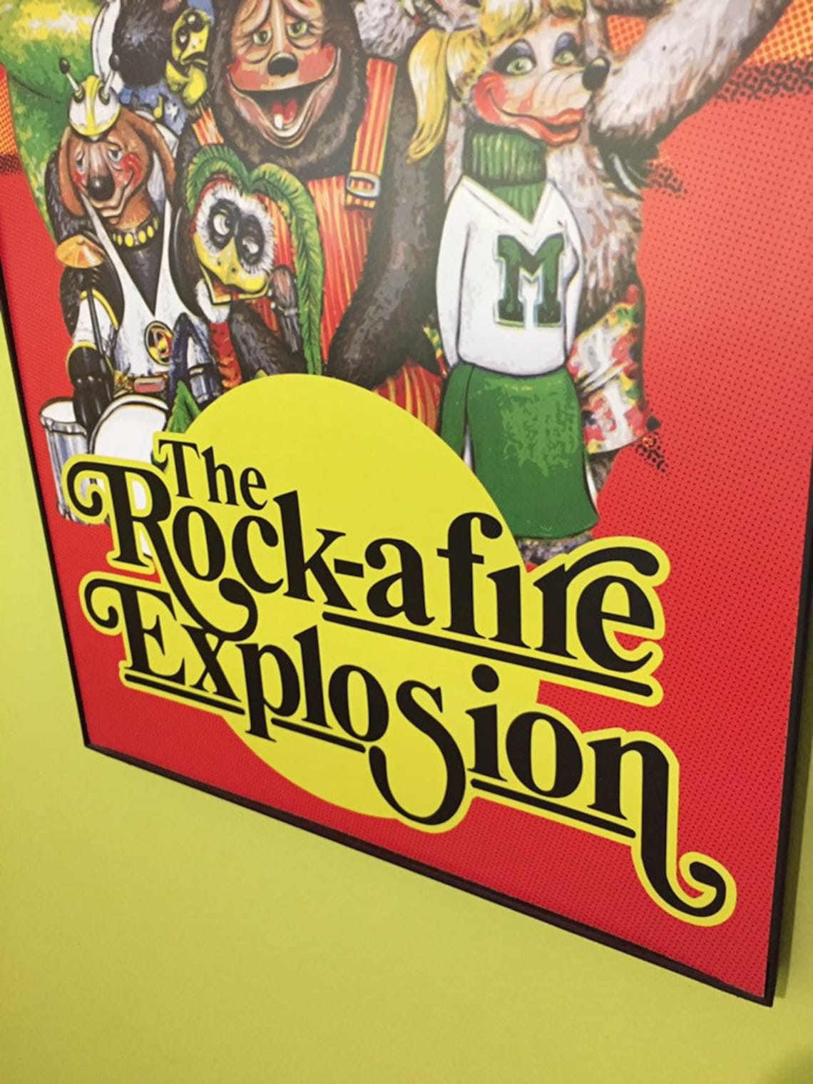 Rock-afire Explosion ® Officially Licensed Band Poster 11x17 - Etsy