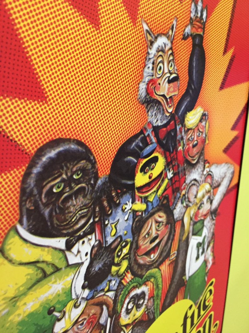 Rock-afire Explosion ® Officially Licensed Band Poster 11x17 - Etsy
