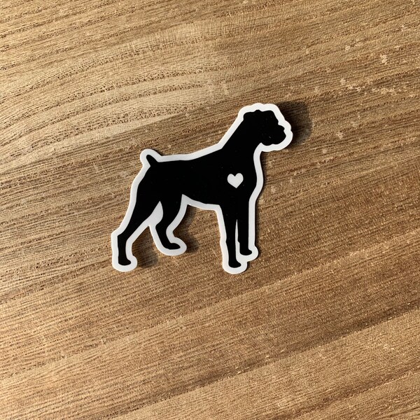 Boxer Sticker - Etsy