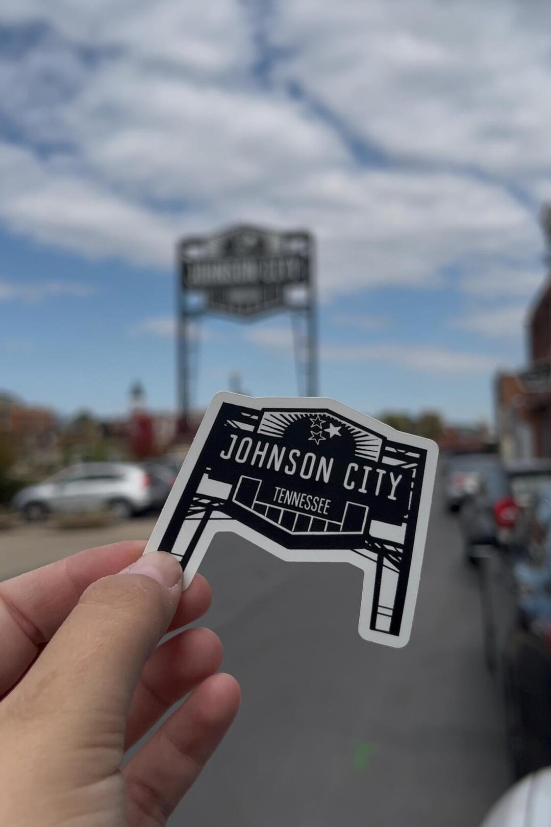 Johnson City Downtown Sign - Etsy