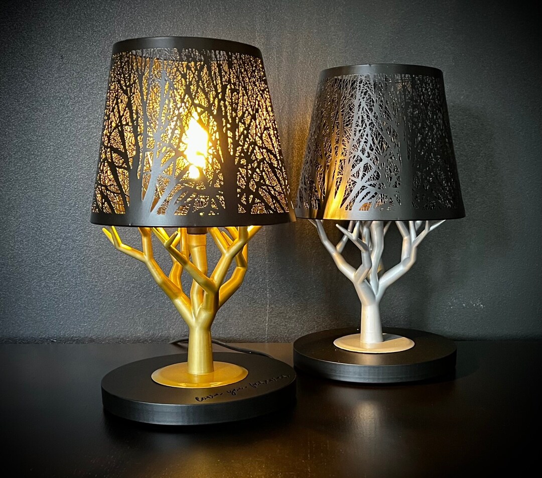 Decorative Tree Lamp Table Lamp With Designer Metal Shade Table Lamp ...