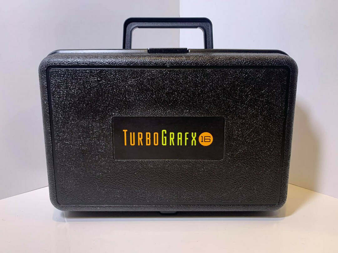 Turbografx 16 Mini Storage Case Mini System Protect & Store PC Engine ...