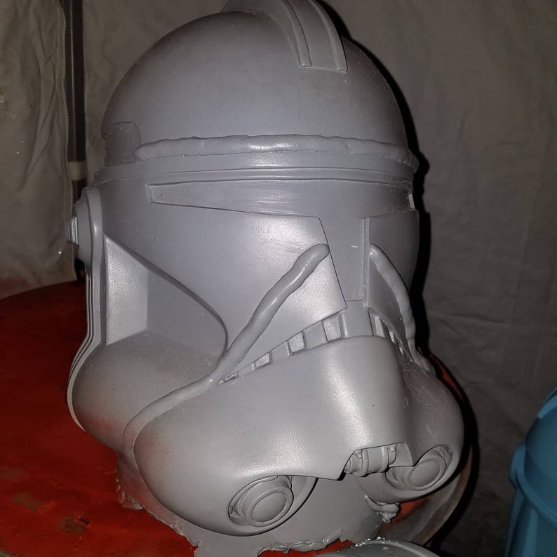 Clone Trooper Helmet- TCW Animated Phase 2 Helmet - Etsy
