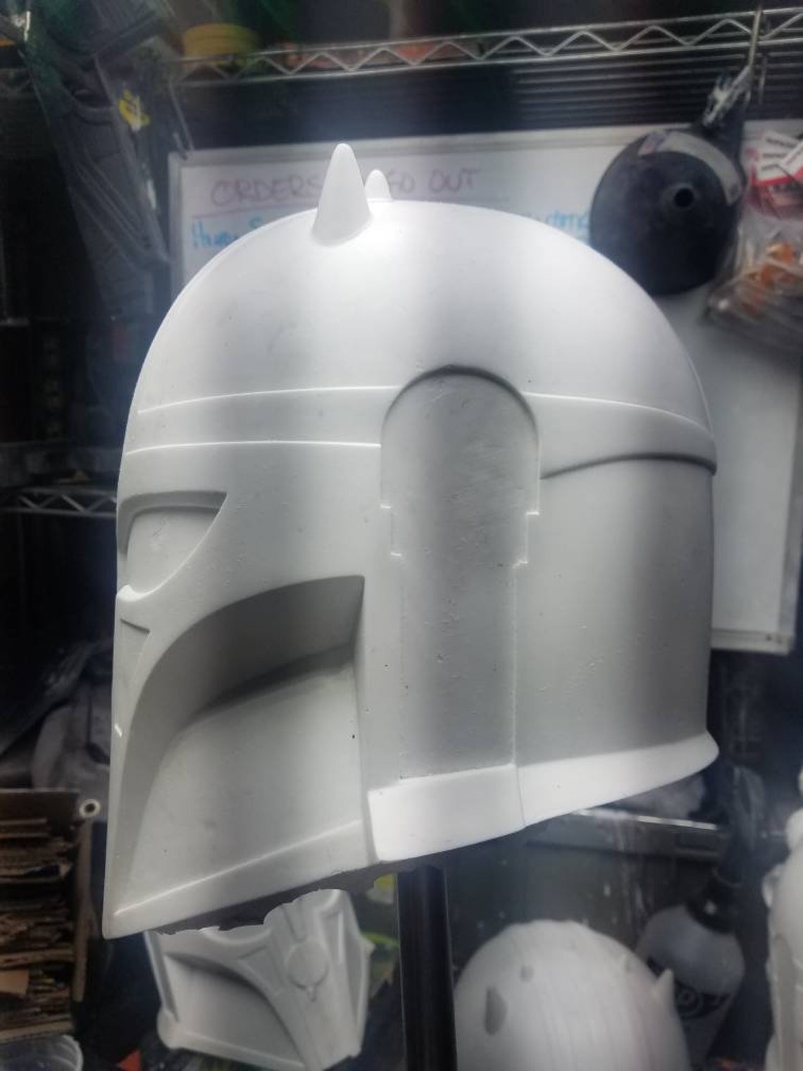 Mandalorian Armorer Helmet | Etsy