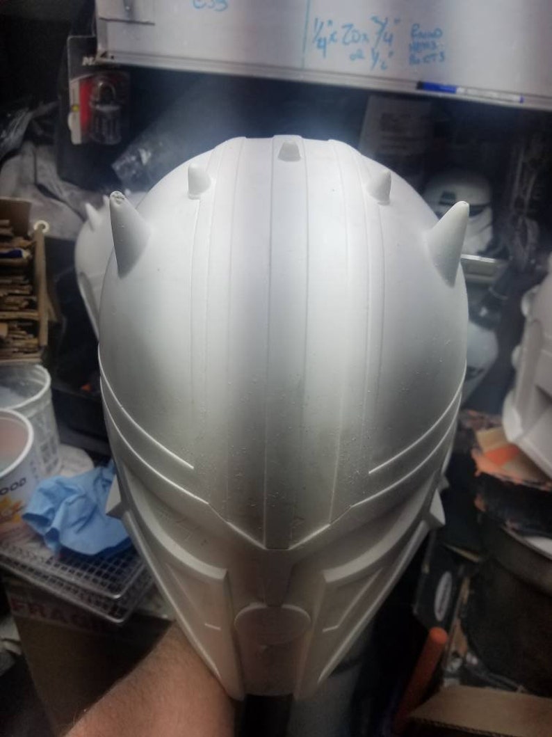 Mandalorian Armorer Helmet | Etsy