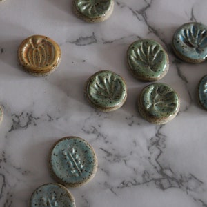 Ceramic Fidget Pebbles, Fidget Stones - Etsy