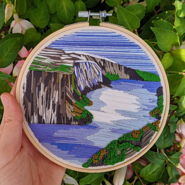 Embroidery Landscape - Etsy