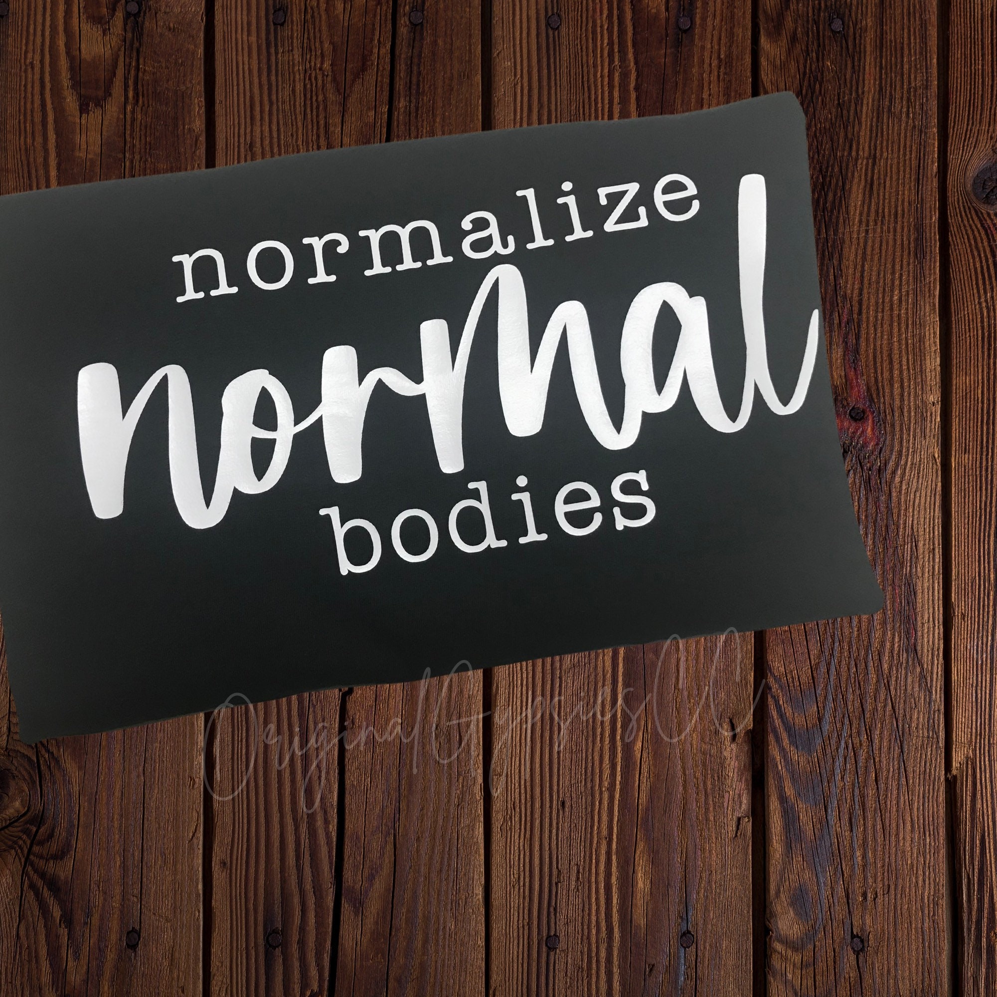 Normalize Normal Bodies T-Shirt | Etsy
