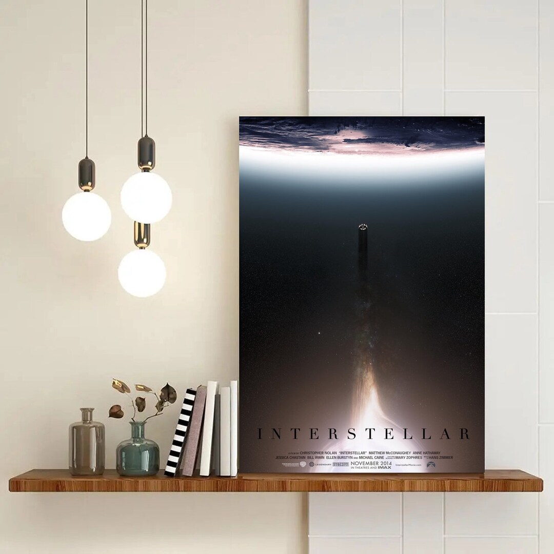 Interstellar Movie Posters and Prints Wall Pictures for Home Decor no ...