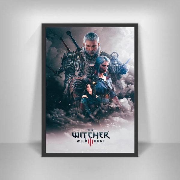 The Witcher Painting - Etsy