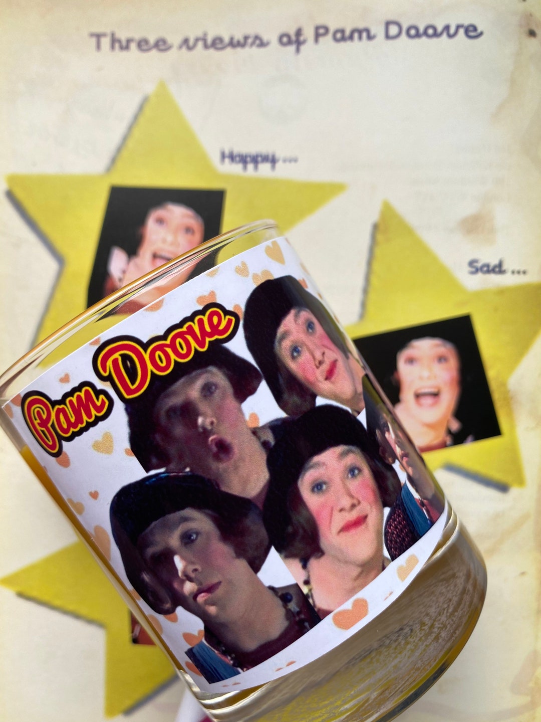 Pam Doove Inspired Candle. Orange Juice Scent. League of Gentlemen - Etsy