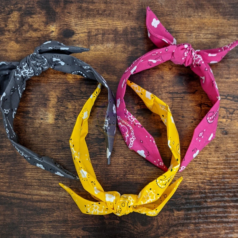 Pink Bandanas - Etsy