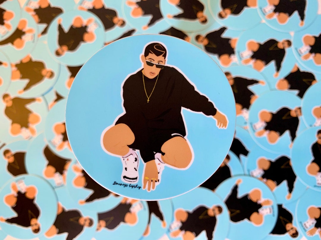 Bad Bunny Sticker - Etsy