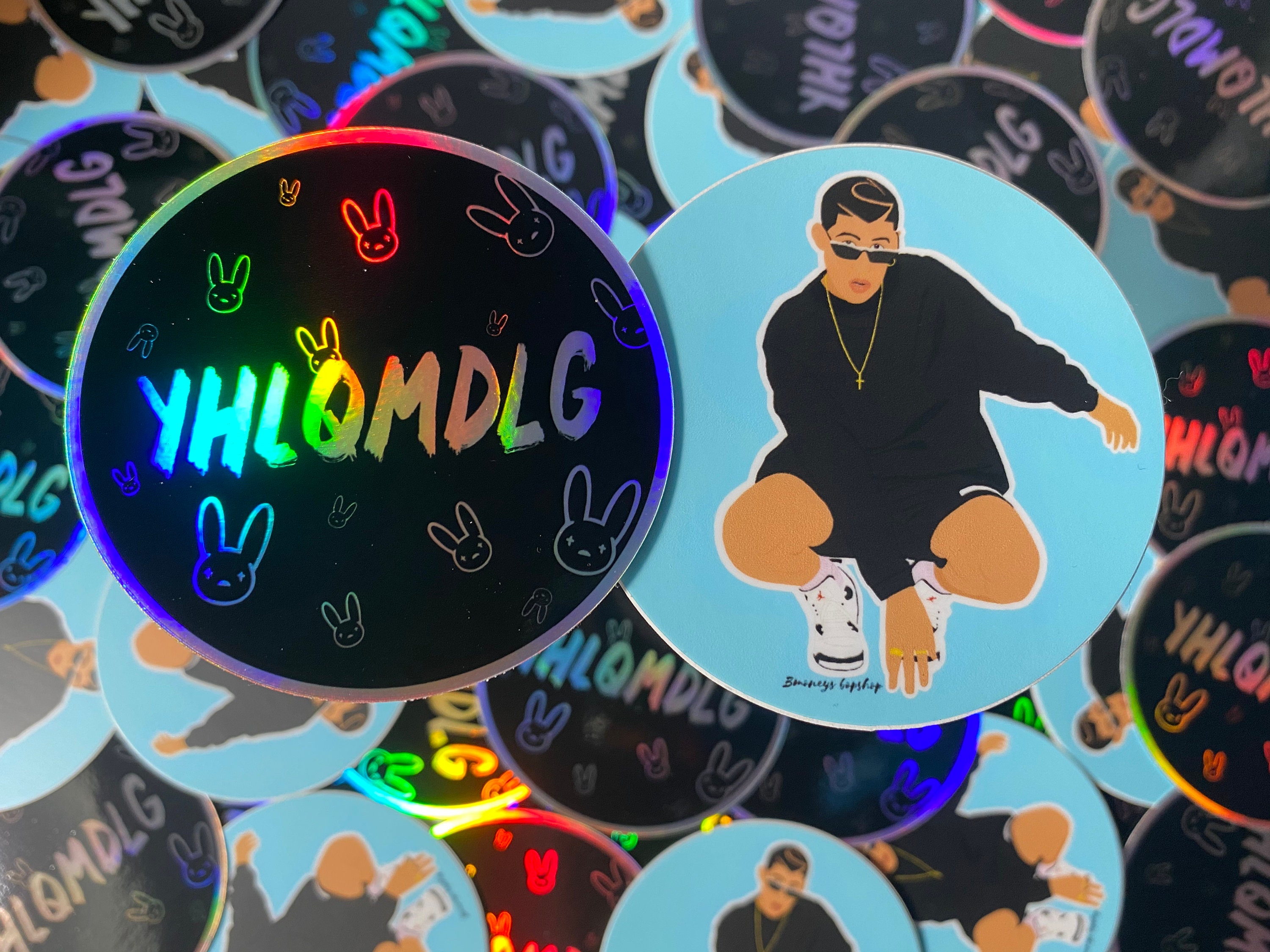 Bad Bunny Sticker Pack - Etsy