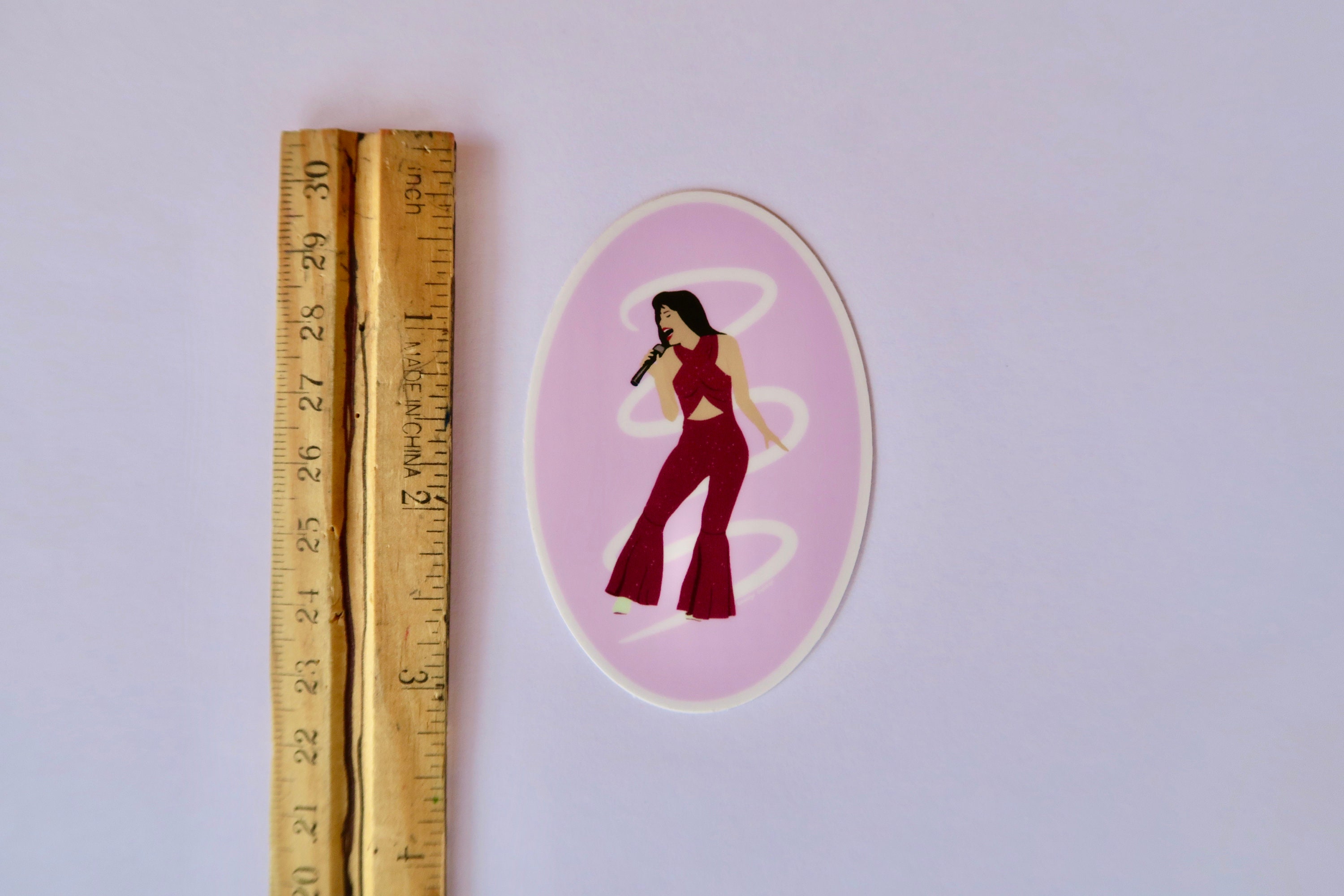 Selena Sticker 2-pack holographic and Matte - Etsy