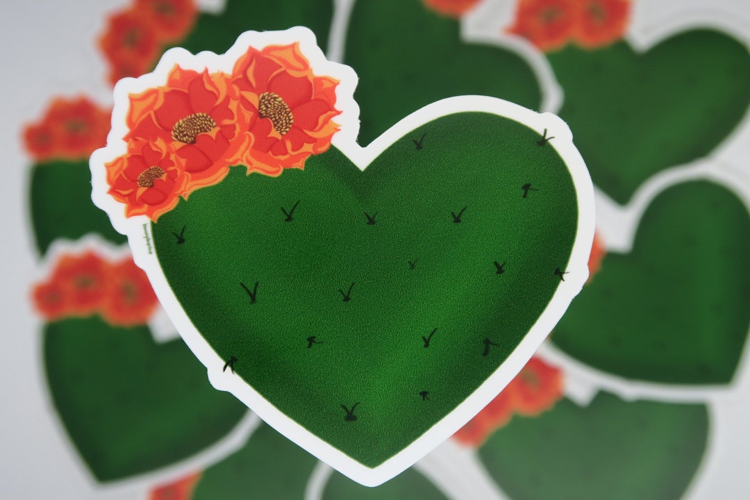 Cactus Heart | Corázon De Nopal - Etsy
