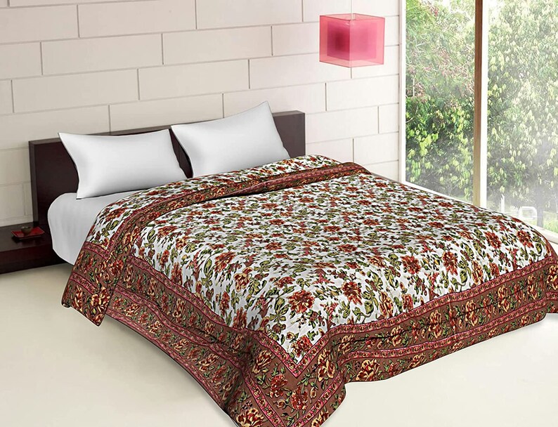 Luxury Handstitched Traditional Rajasthani Quilt - Etsy UK