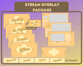 Twitch Bee Overlay | Etsy