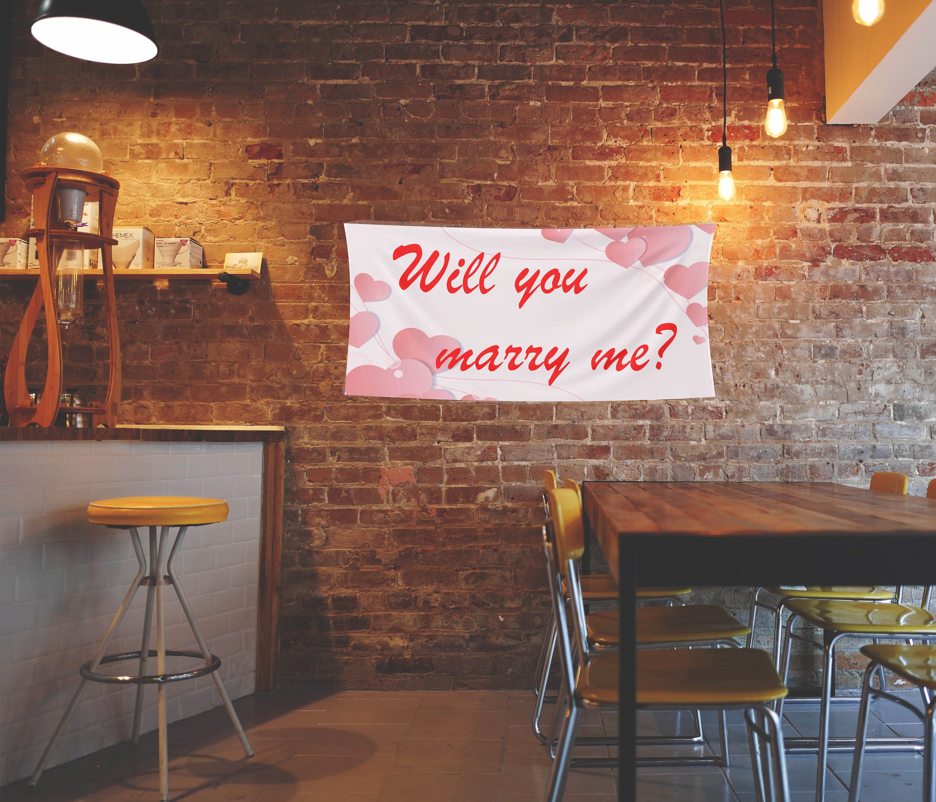 Will You Marry Me Printable DIGITAL File, Instant Download, Poster ...