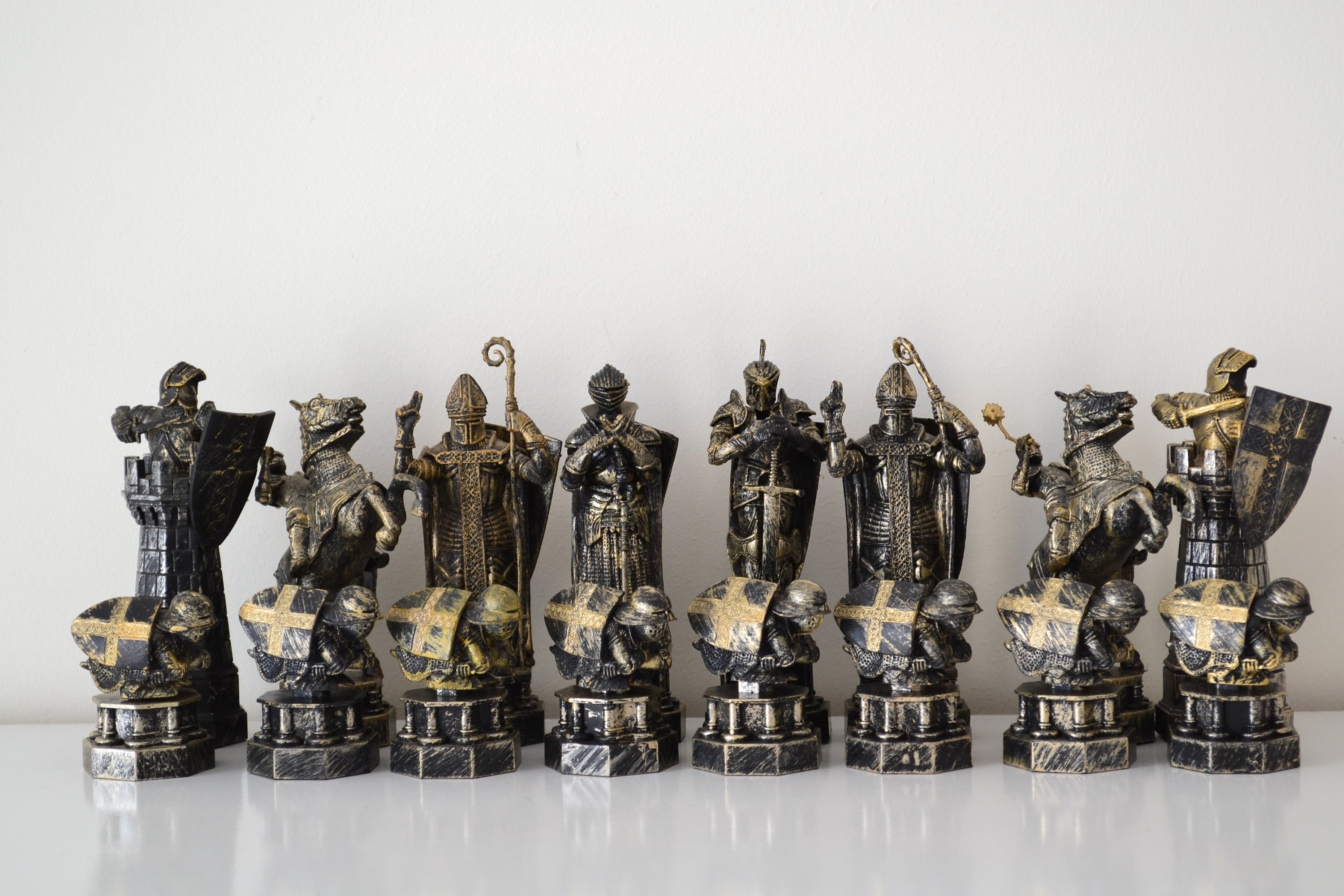 Wizard Chess Pieces, 32 P.c Collection Figures for Chess Board. - Etsy