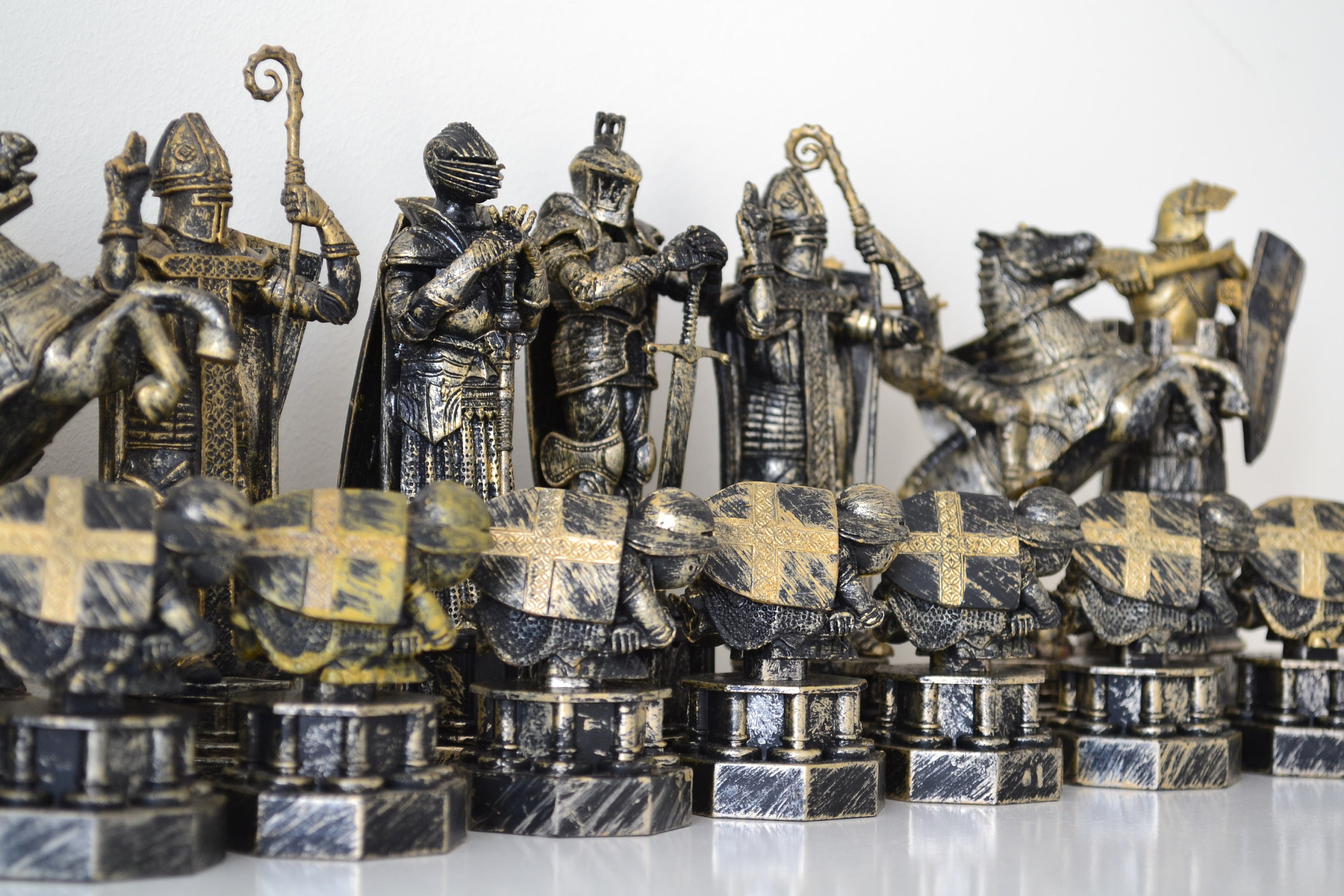 Wizard Chess Pieces, 32 P.c Collection Figures for Chess Board. - Etsy