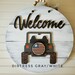 Off Road Vehicle Welcome Sign, Interchangeable Door Hanger W/11 ...