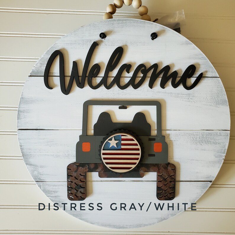 Off Road Vehicle Welcome Sign Interchangeable Door Hanger - Etsy