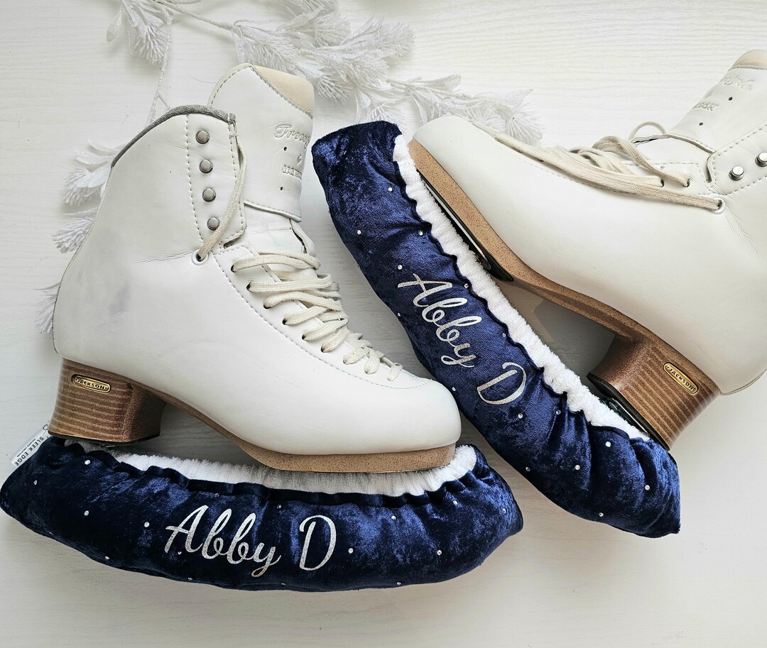 Personalized Ice Skate Soakers: Figure Skate Blade Covers - Etsy