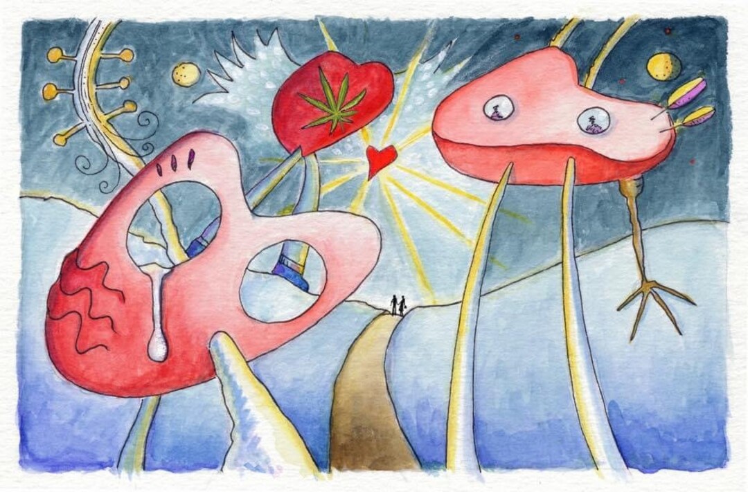 The Journey of the Heartstrings Framed Print - Etsy